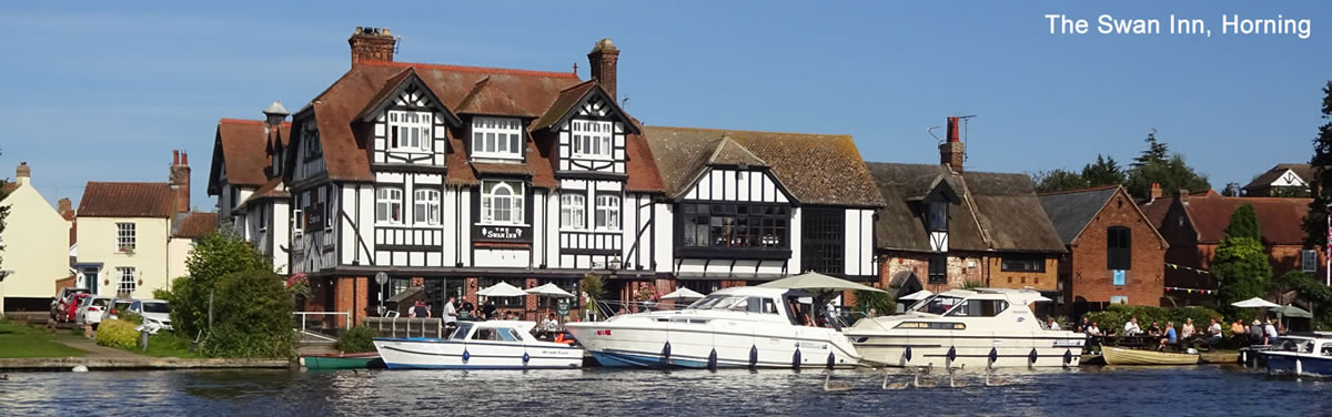 Norfolk Broads Pubs Map and directory guide