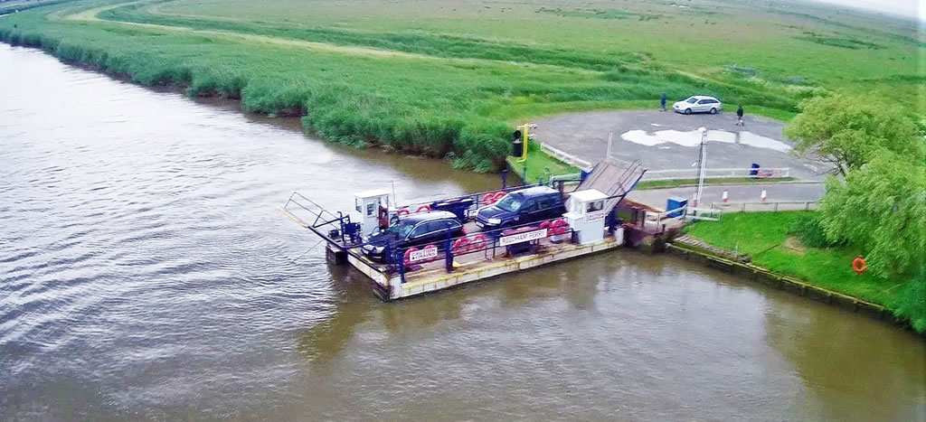 Map of Reedham Ferry