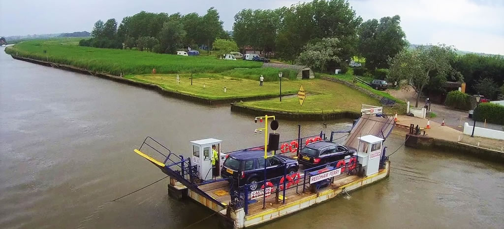 Map of Reedham Ferry