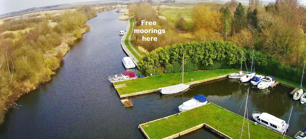 Norfolk Broads Boat Hire map of South Walsham
