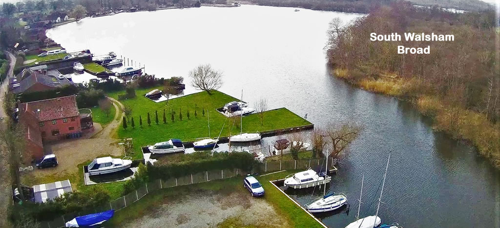 Norfolk Broads Boat Hire map of South Walsham