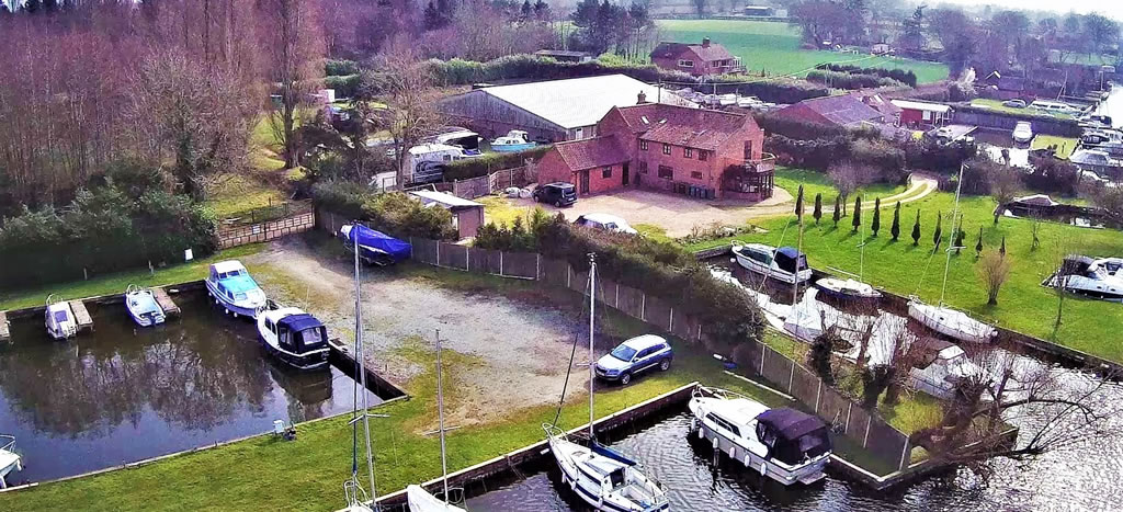 Norfolk Broads Boat Hire map of South Walsham