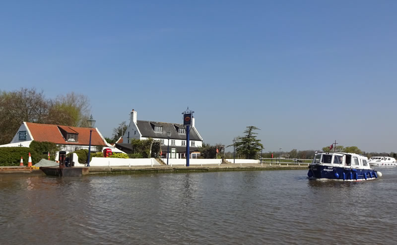 Norfolk Broads Pubs Map and directory guide