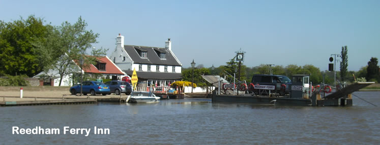 Map of Reedham Ferry
